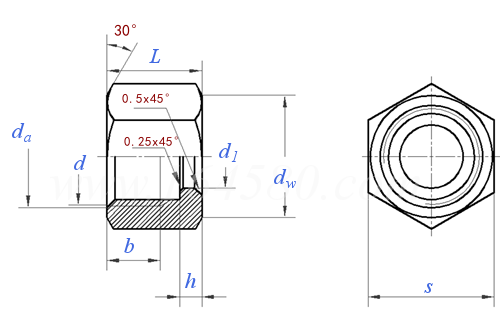 GB /T 14034.4 - 2023-金属管接头 - 60°锥形接头 - 焊接芯头用套螺母- 易紧通