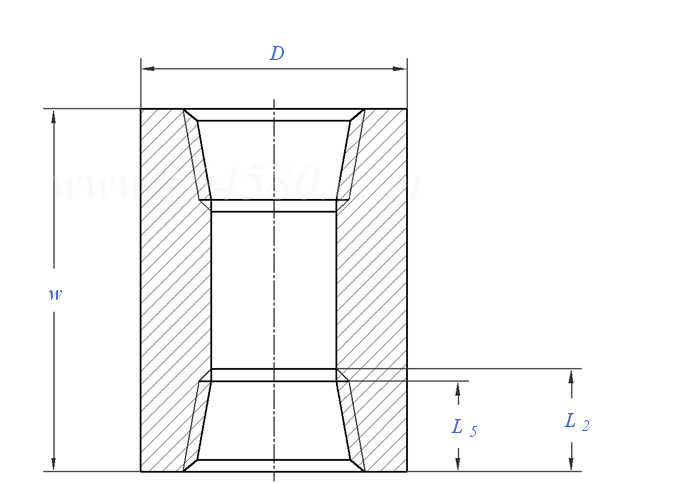 GB /T 14383 (TFC) - 2008-同心双螺口管箍- 易紧通
