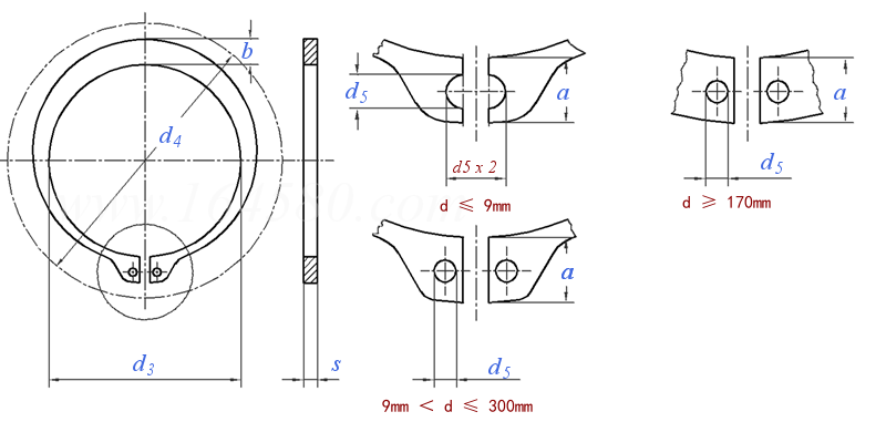 IS 3075 (-1) - 1986 (R1996)-轴用挡圈 标准型- 易紧通