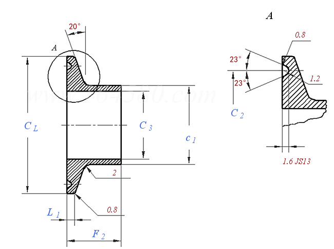 ISO 2852 (T2) - 1993-食品行业用不锈钢夹管接头 焊接式衬套- 易紧通