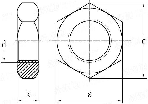 IS 1364 4 2002Hexagon Thin Nuts Chamfered Size Range M1 6 To M64 is-1364-4-2002hexagon-thin-nuts-chamfered-size-range-m1-6-to-m64