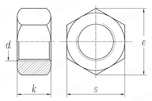 IS 1363 (-3) - 2002Hexagon Nuts (Size Range M5 - M64), Product Grade C