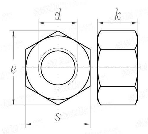 BS 1769 - 1951Unified hexagon ordinary nuts - heavy series - Double ...