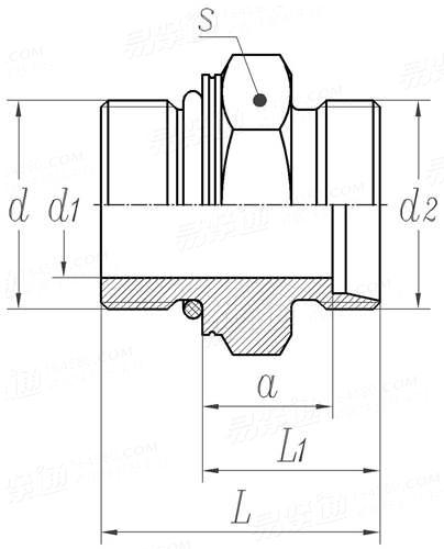 ISO 8434-1 (SDS-F) - 2018Stud Connectors With Stud end With O-ring Sealing